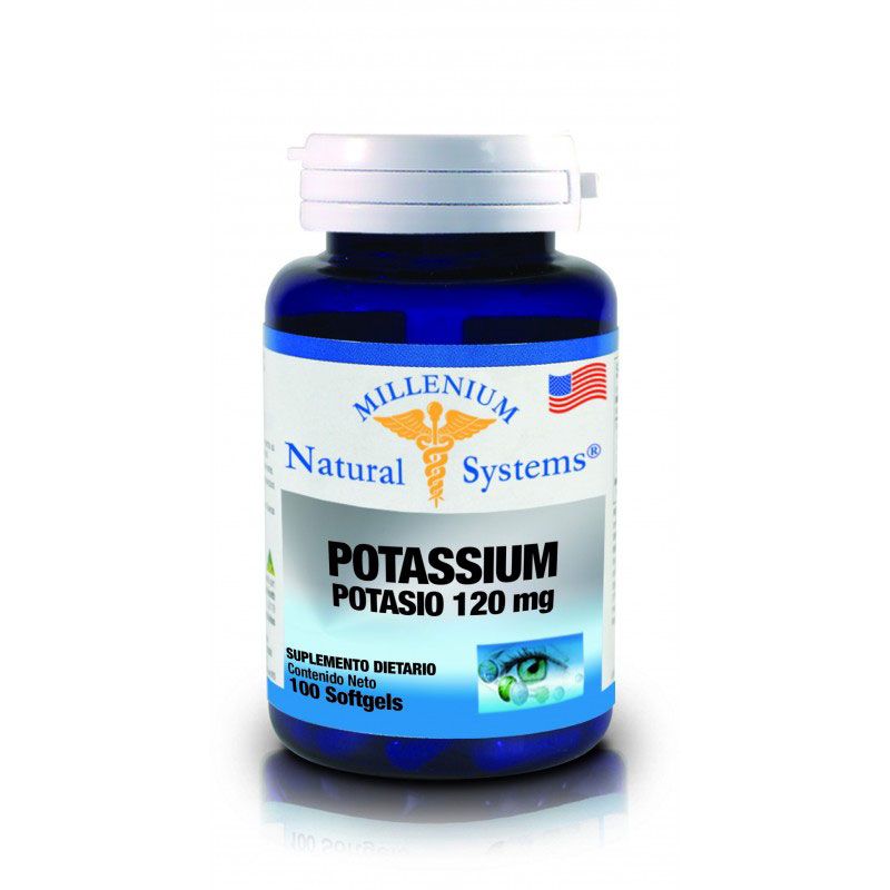 Potasio 120Mg 100 Softgels | Mi Producto Natural